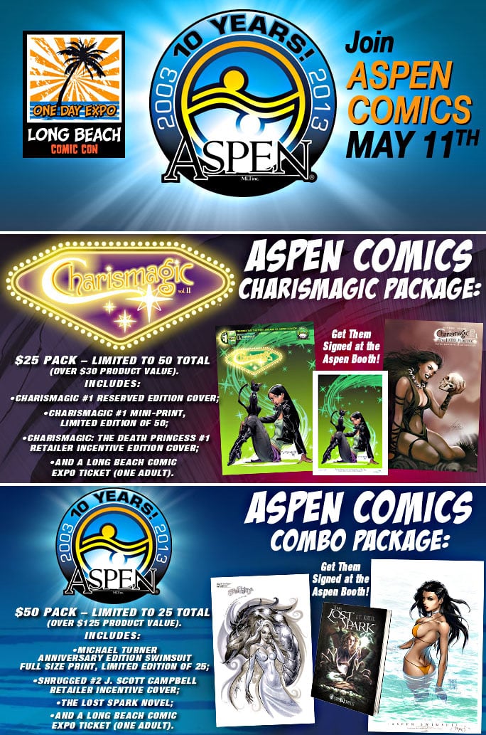 Aspen Comics Heads to Long Beach Comic Expo - Graphic Policy