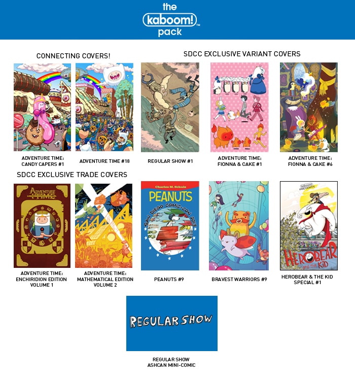 SDCC 2013: BOOM! Studios SDCC 2013 Bundle Packs - Graphic Policy