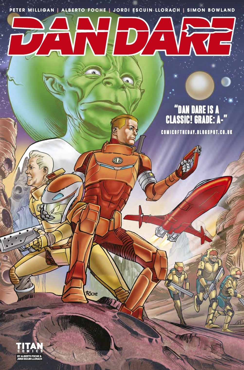 Preview: Dan Dare #4 - Graphic Policy