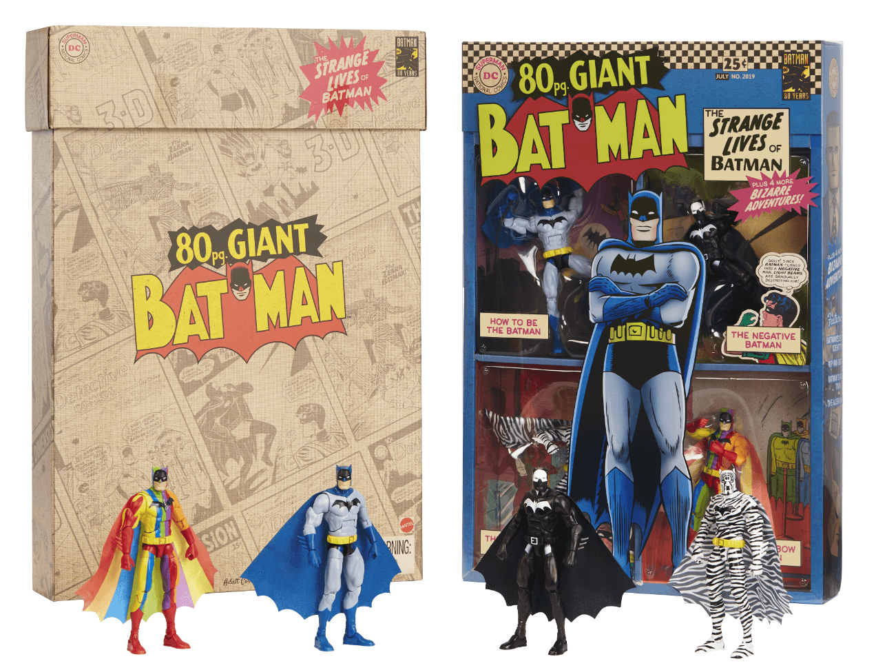 SDCC 2019: Mattel Celebrates 80 Years of Batman with Two Exclusives ...