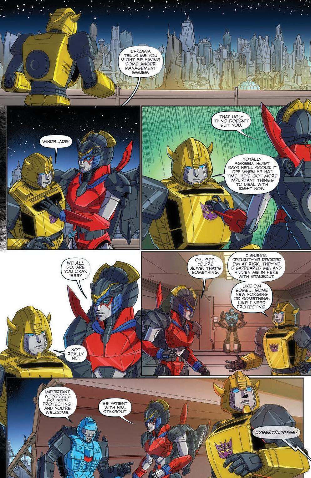 Preview: Transformers #21 - Graphic Policy