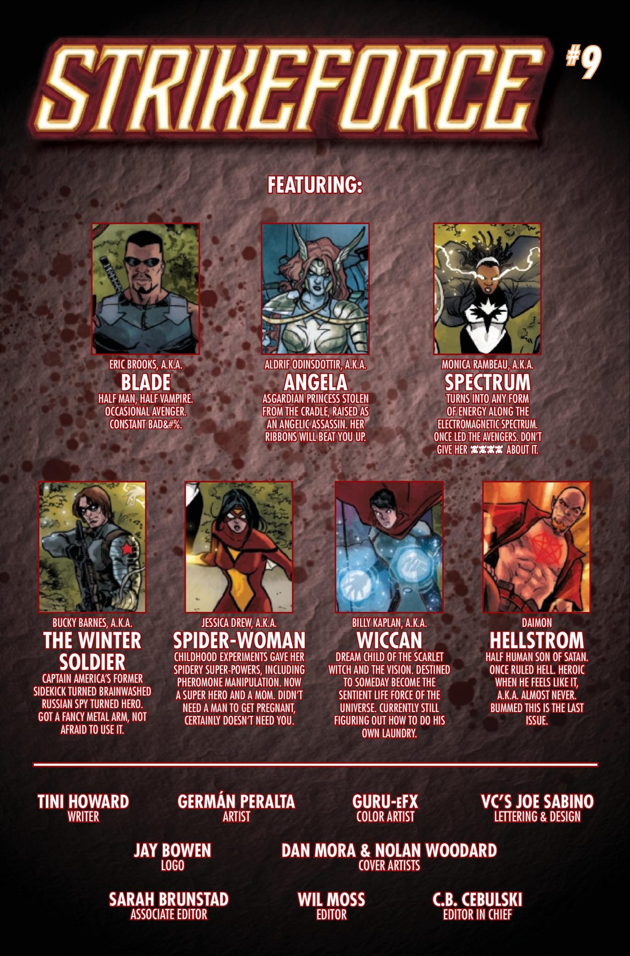 Preview: Strikeforce #9 - Graphic Policy