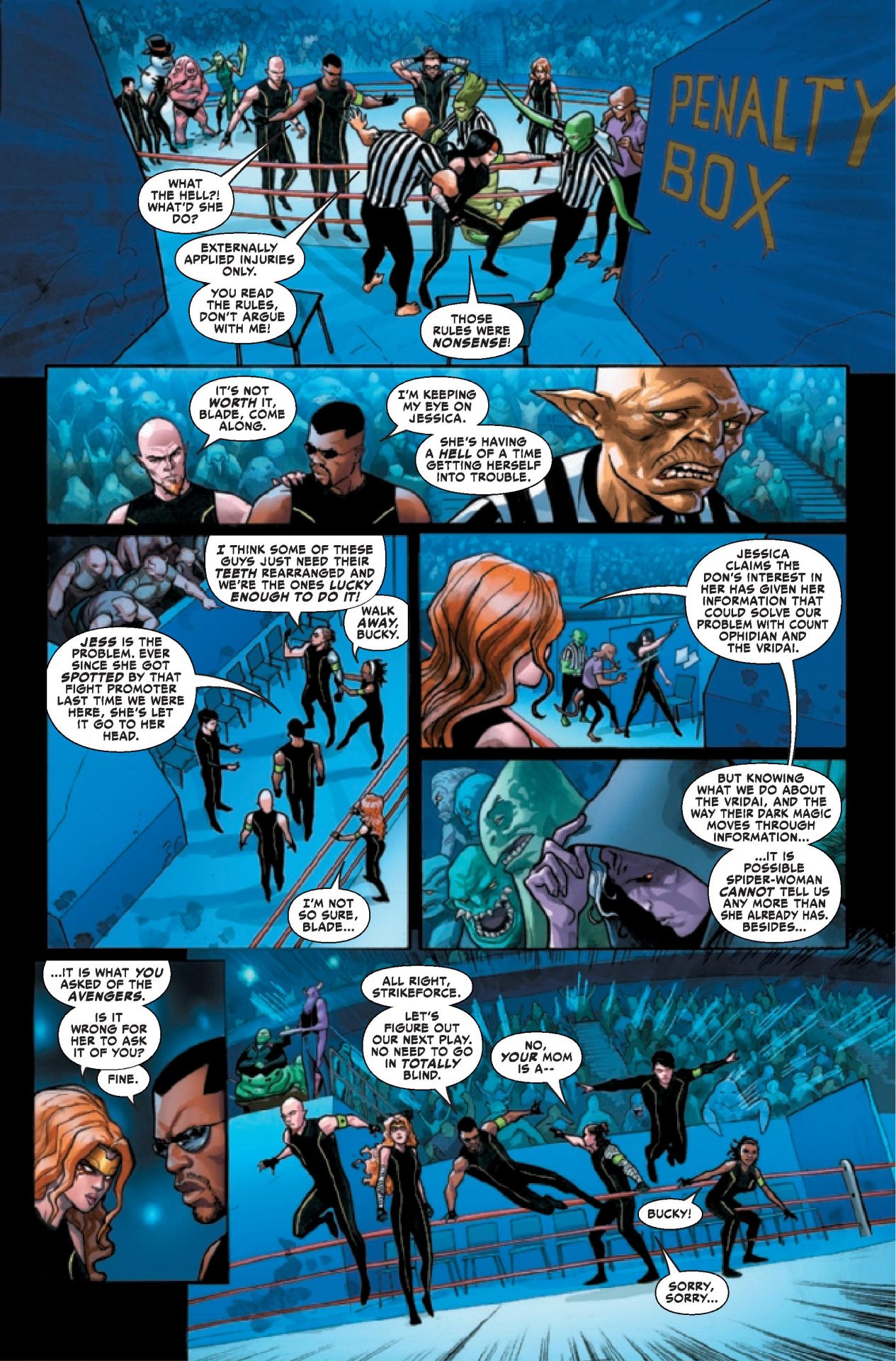 Preview: Strikeforce #9 - Graphic Policy