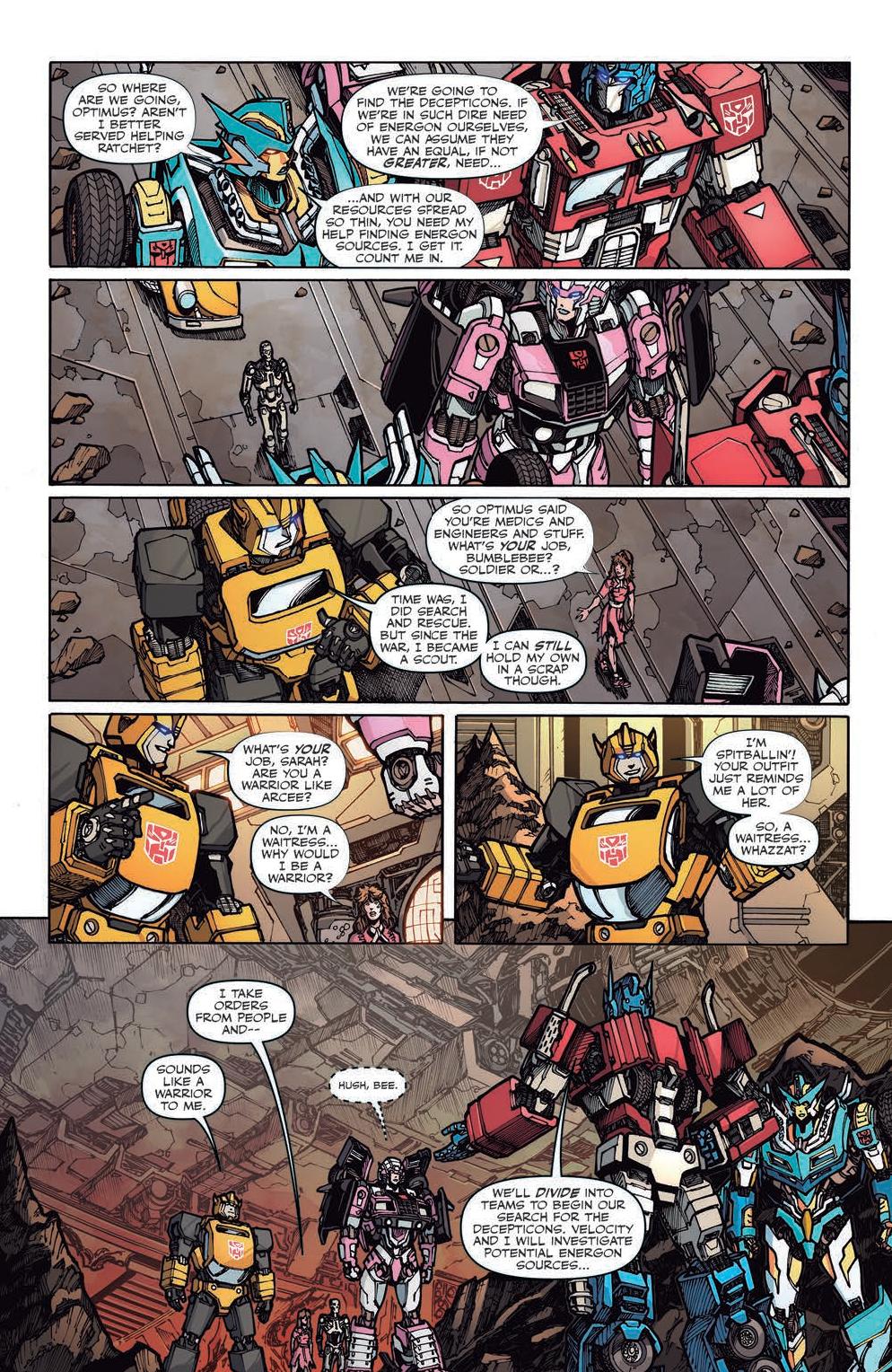 Preview: Transformers vs. Terminator #3 (of 4) - Graphic Policy