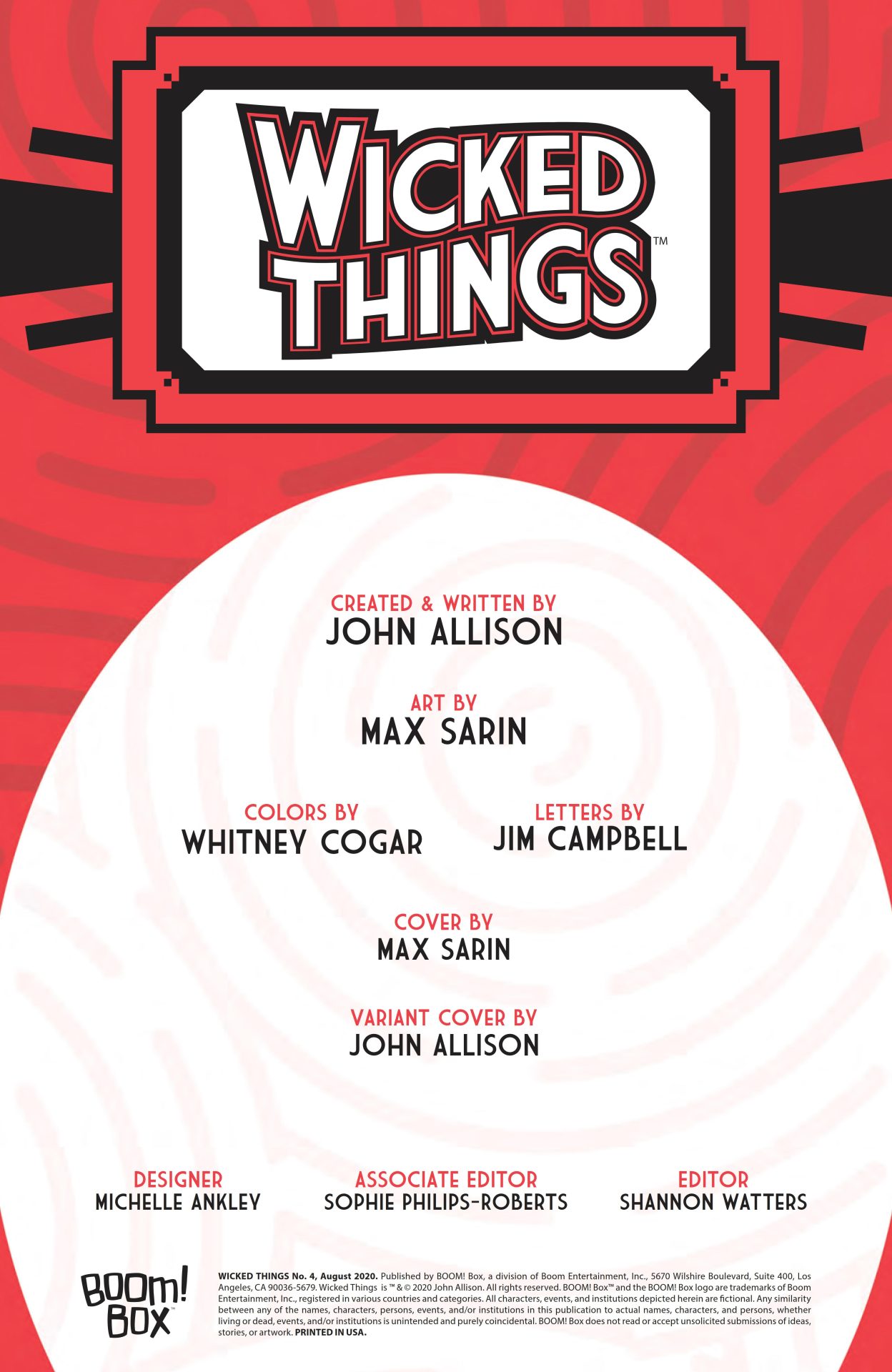 Preview: Wicked Things #4 - Graphic Policy