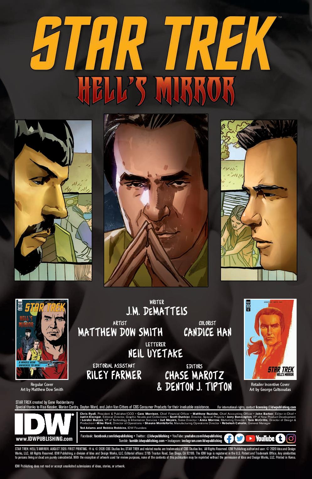 Preview: Star Trek: Hell's Mirror - Graphic Policy
