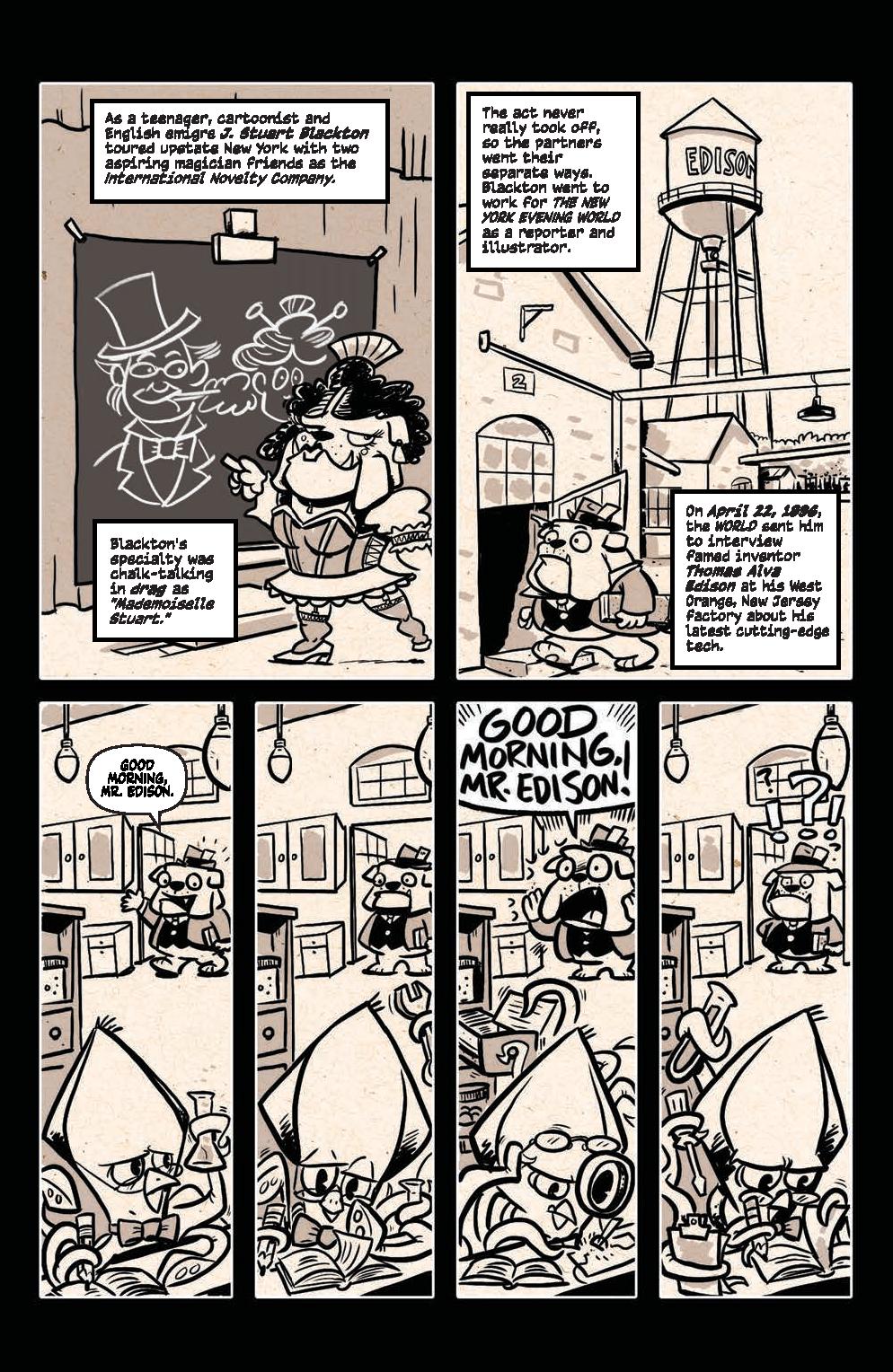 Preview: The Comic Book History of Animation #1 - Graphic Policy