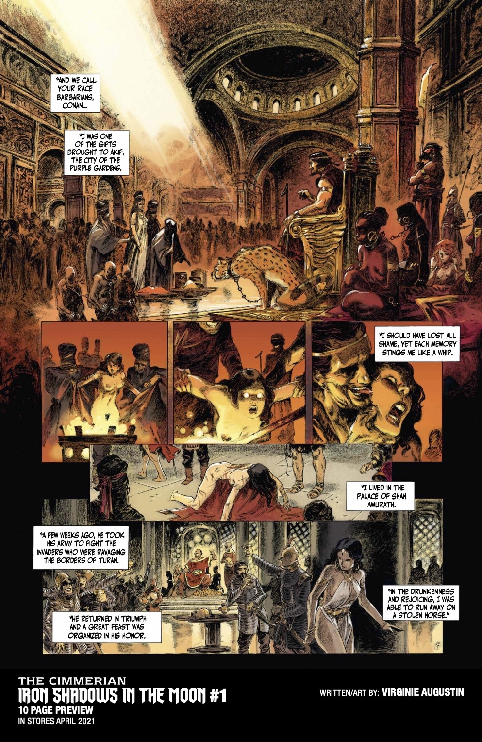 The Cimmerian Returns this April in "Iron Shadows in the Moon ...