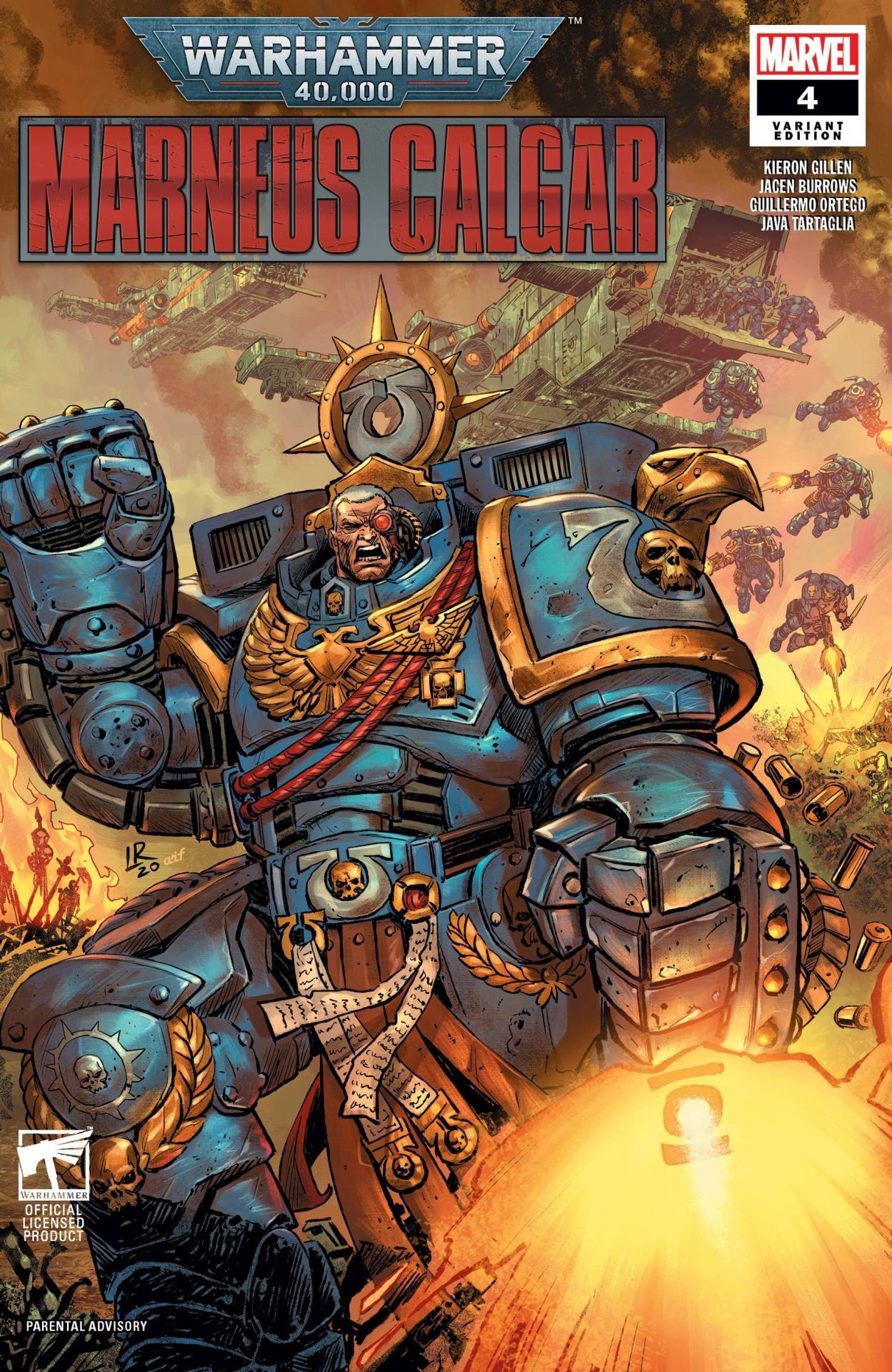 Exclusive Preview: Warhammer 40,000: Marneus Calgar #4 (of 5) - Graphic ...