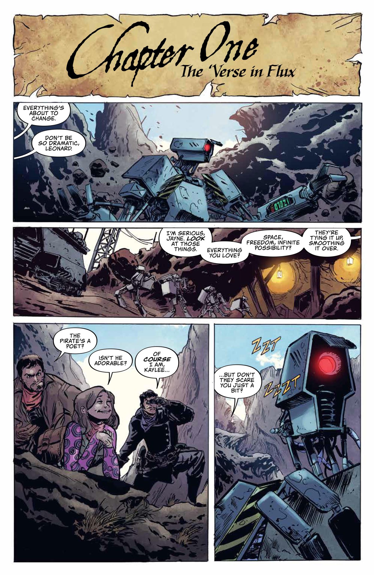 Preview: Firefly: Blue Sun Rising Vol. 1 - Graphic Policy