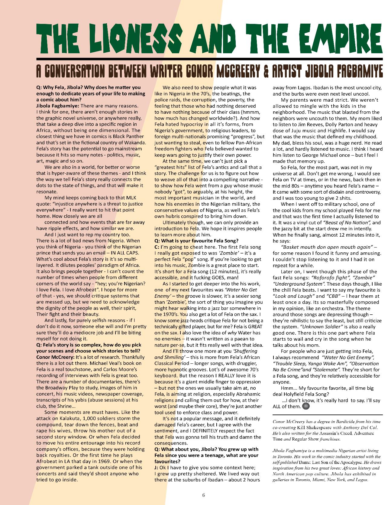 Preview: Full Bleed: Comics & Culture Quarterly Vol. 4 The End ...