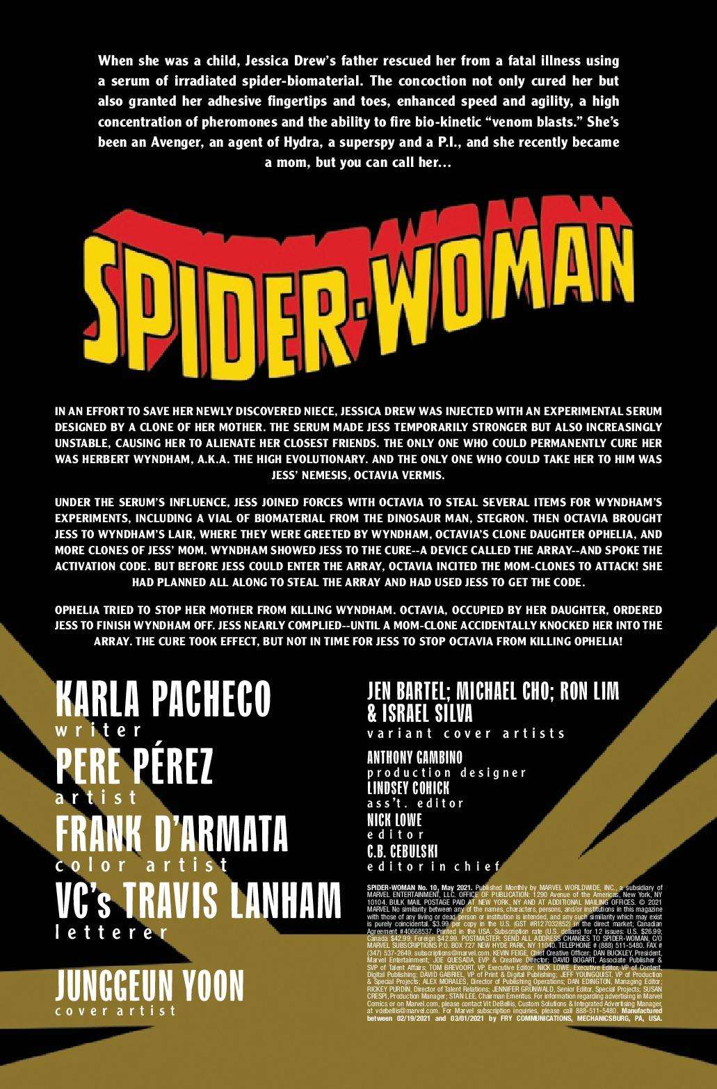 Preview: Spider-Woman #10 - Graphic Policy