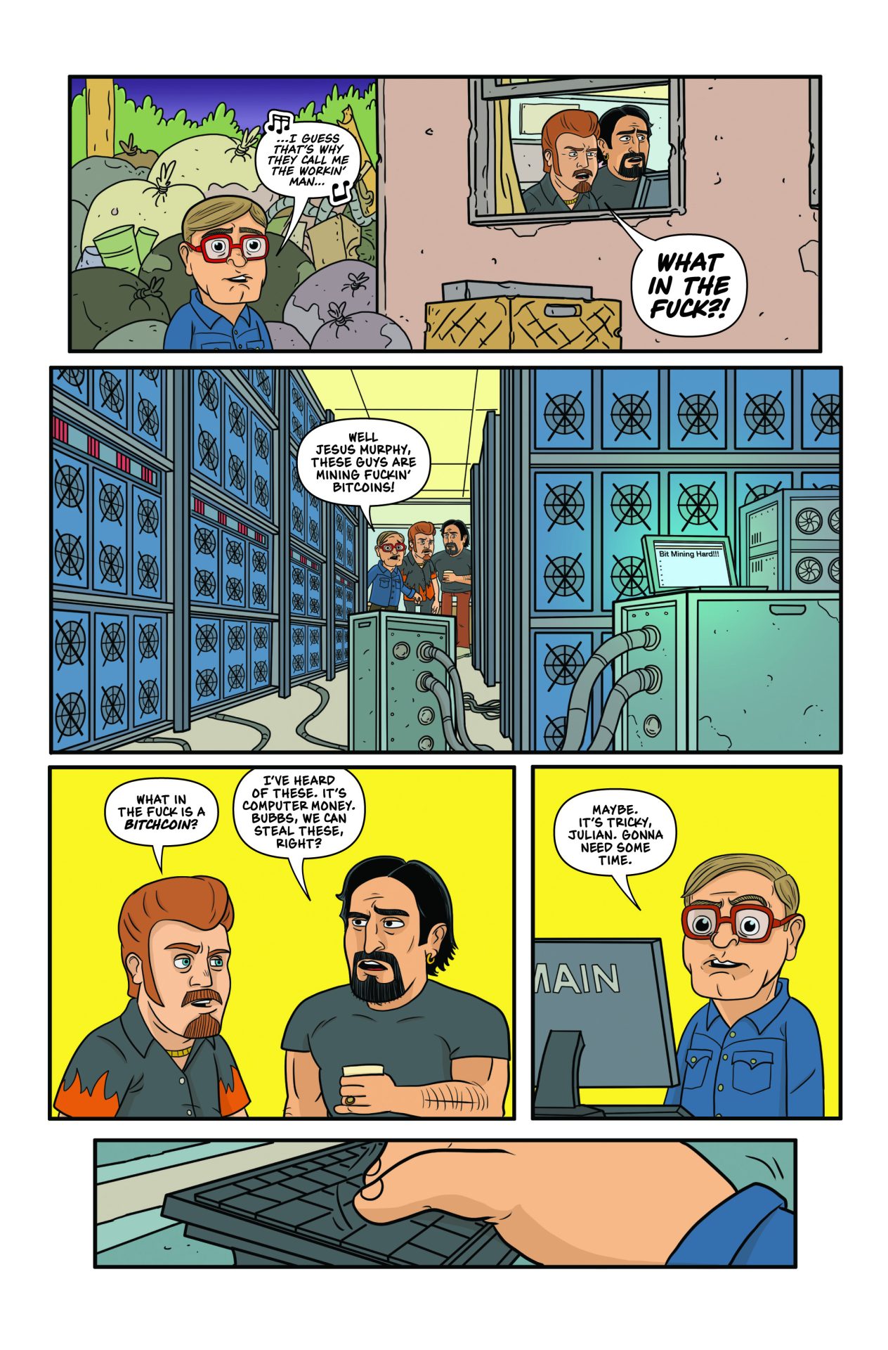 Get a Look at the First Uncensored Images of Upcoming 'Trailer Park Boys' Comic Book Debut from ...