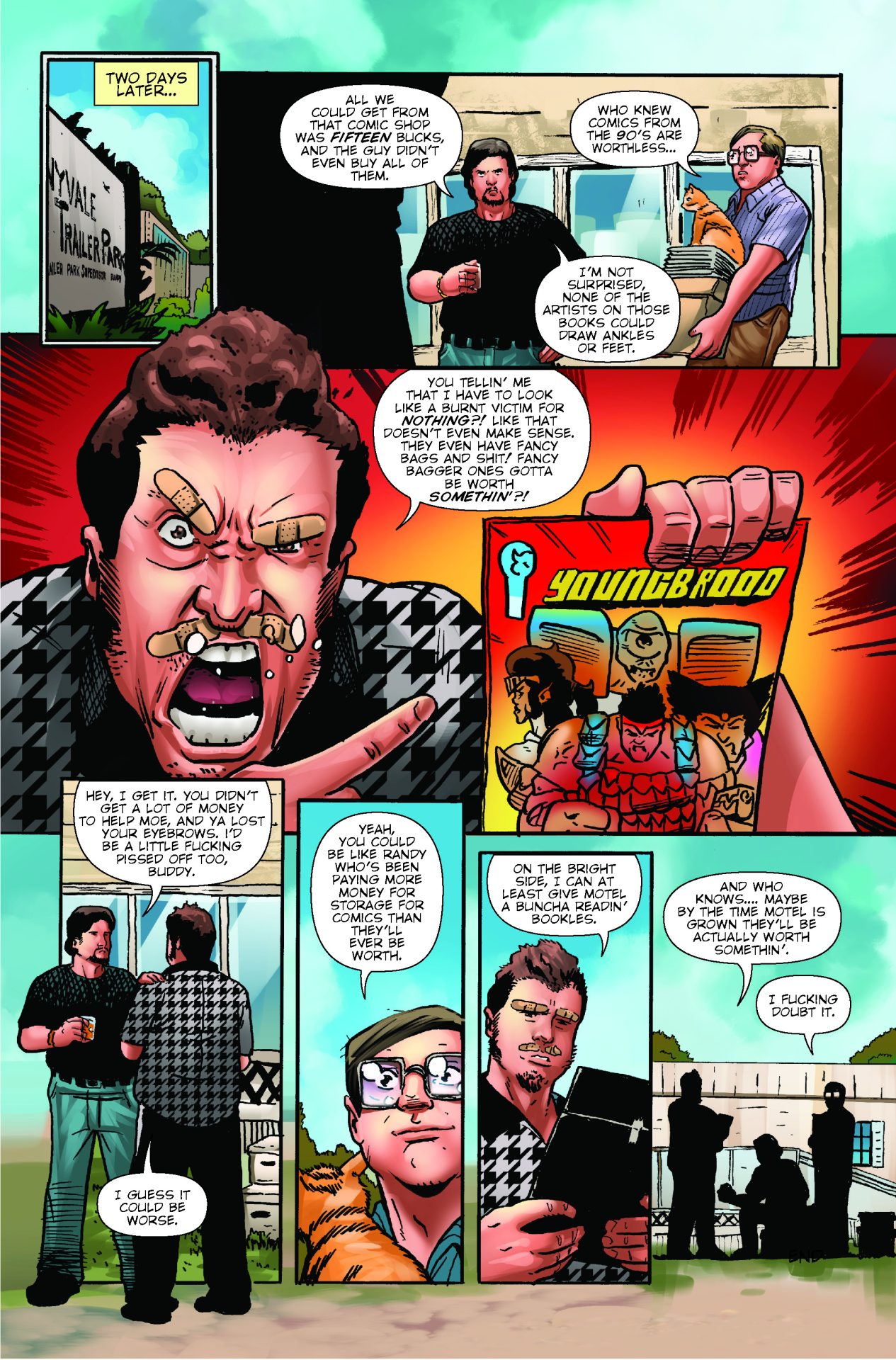 Get a Look at the First Uncensored Images of Upcoming 'Trailer Park Boys' Comic Book Debut from ...