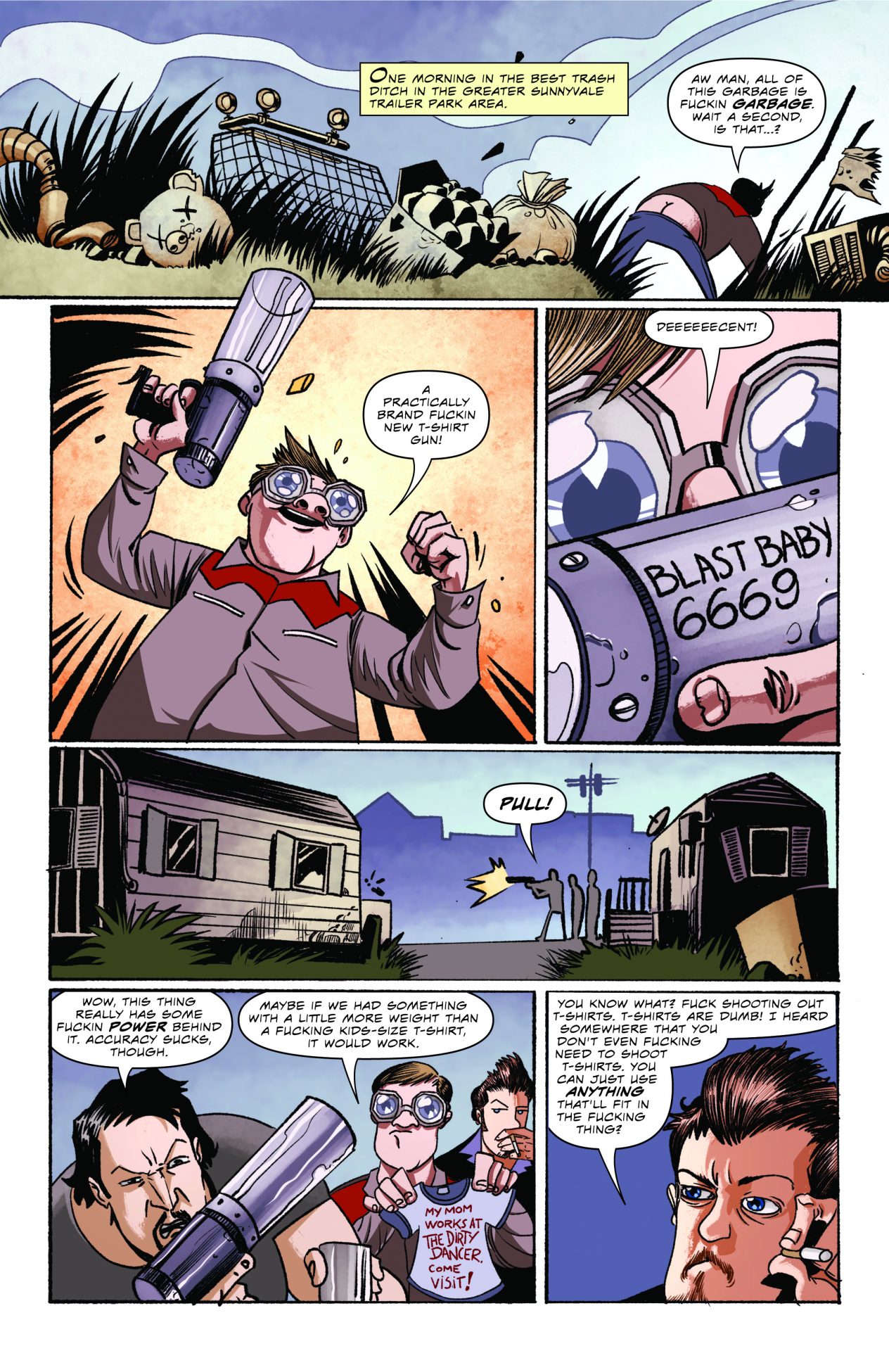 Get a Look at the First Uncensored Images of Upcoming 'Trailer Park Boys' Comic Book Debut from ...