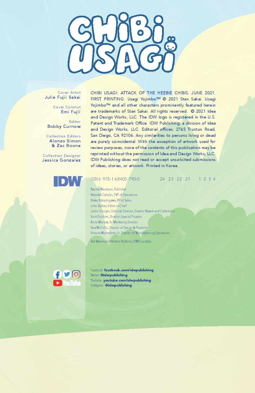 Preview: Chibi Usagi: Attack of the Heebie Chibis - Graphic Policy