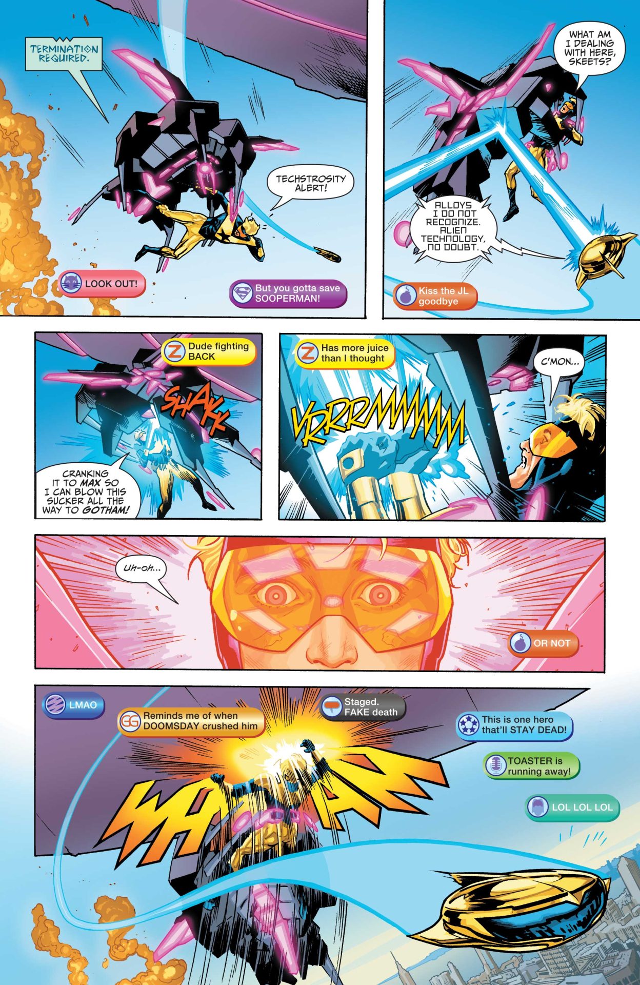 Preview: Blue & Gold #1 - Graphic Policy