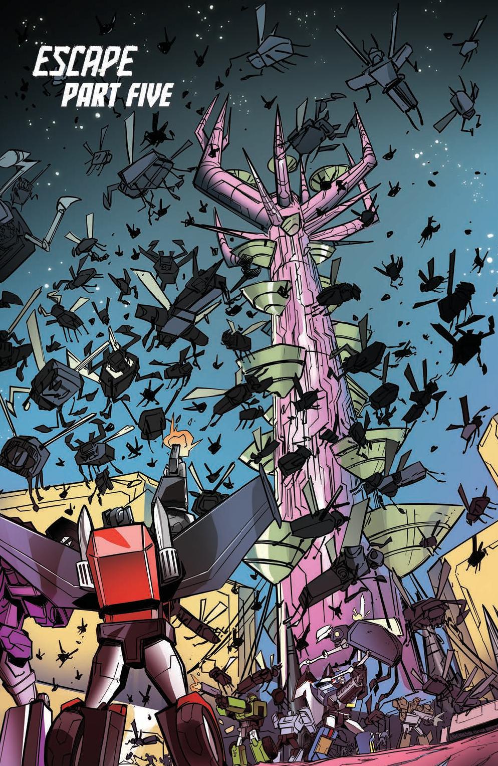 Preview: Transformers: Escape #5 (of 5) - Graphic Policy