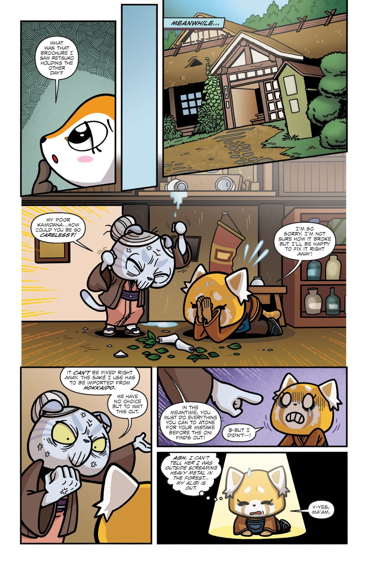 Preview: Aggretsuko: Out of Office #2 - Graphic Policy