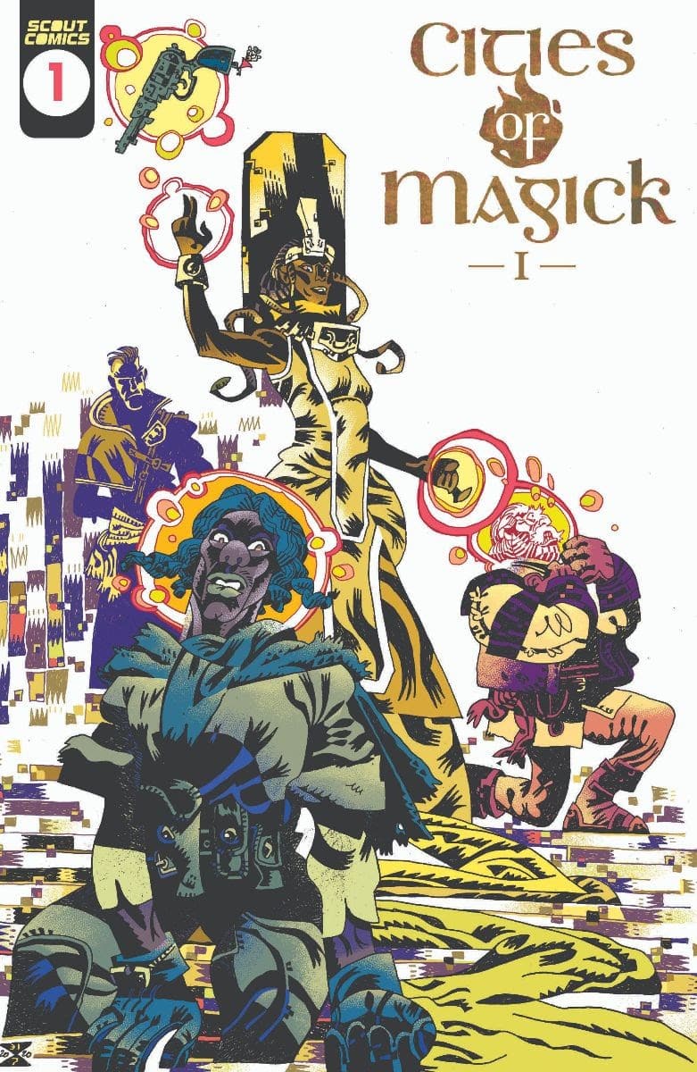 Two Magick Clans War in Old York City in Cities of Magick - Graphic Policy