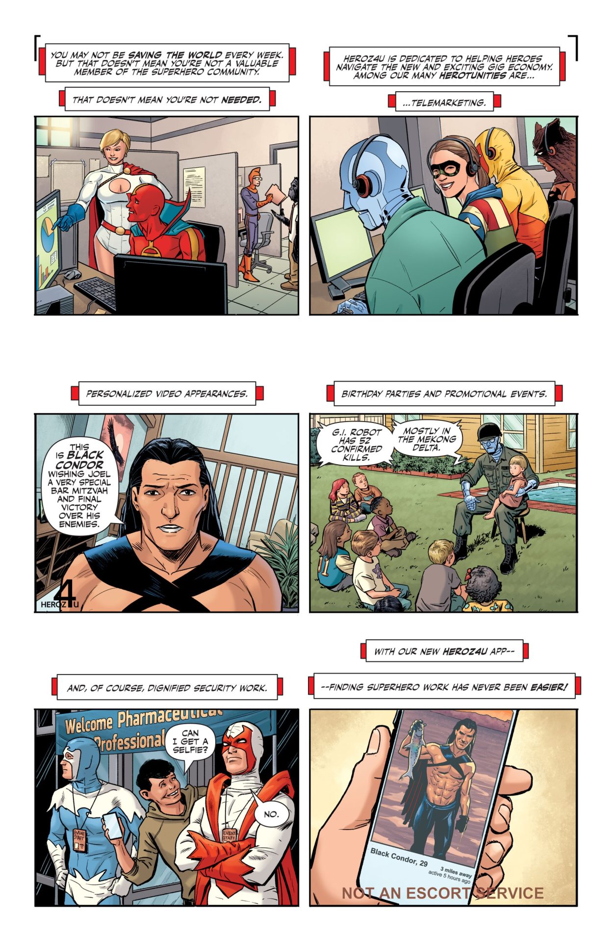 Preview: One-Star Squadron #1 - Graphic Policy