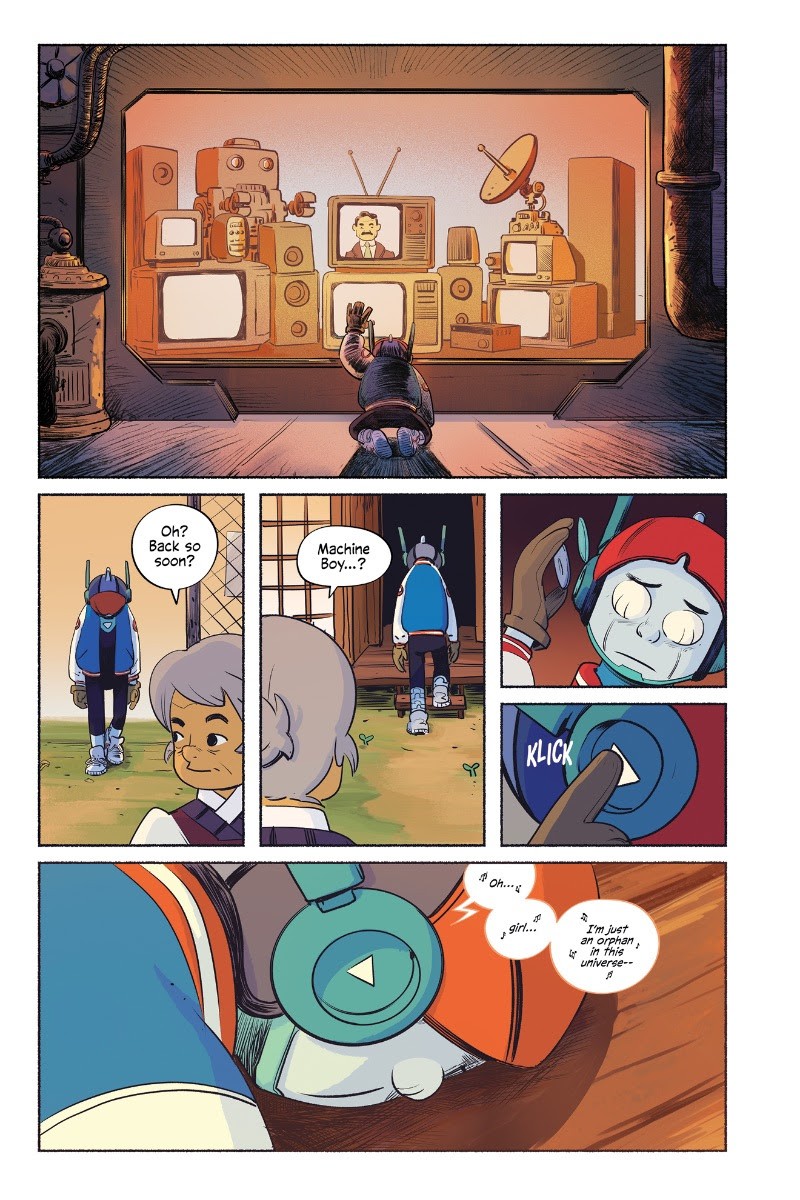 Get a First Look at Everyday Hero Machine Boy - Graphic Policy