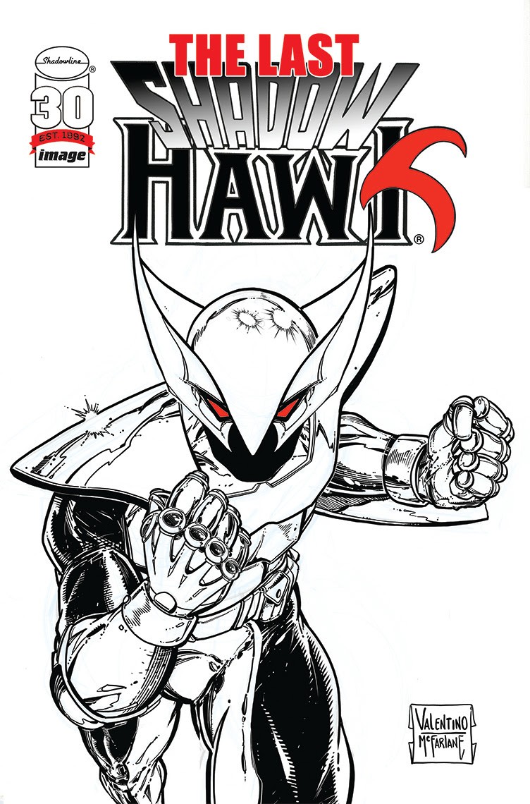 Never before seen original ShadowHawk #1 with rare inks by Todd ...