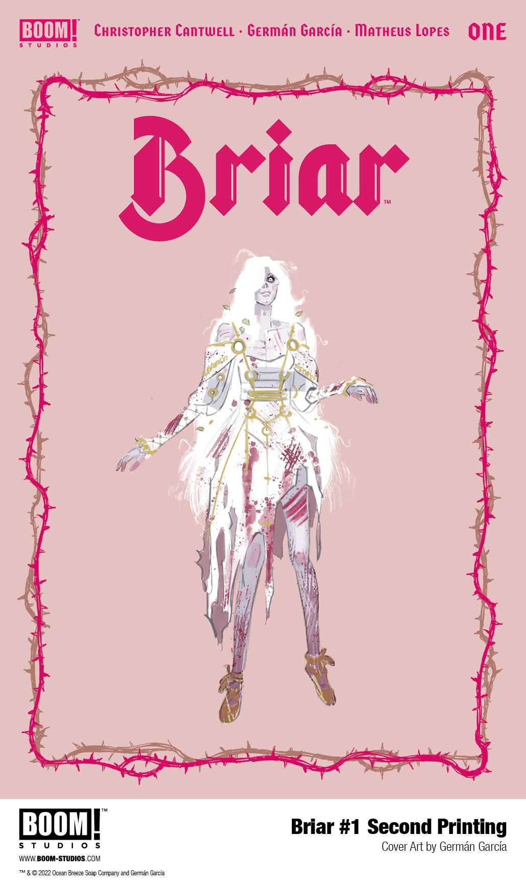 Briar #1 sells out before the release and gets a second printing ...