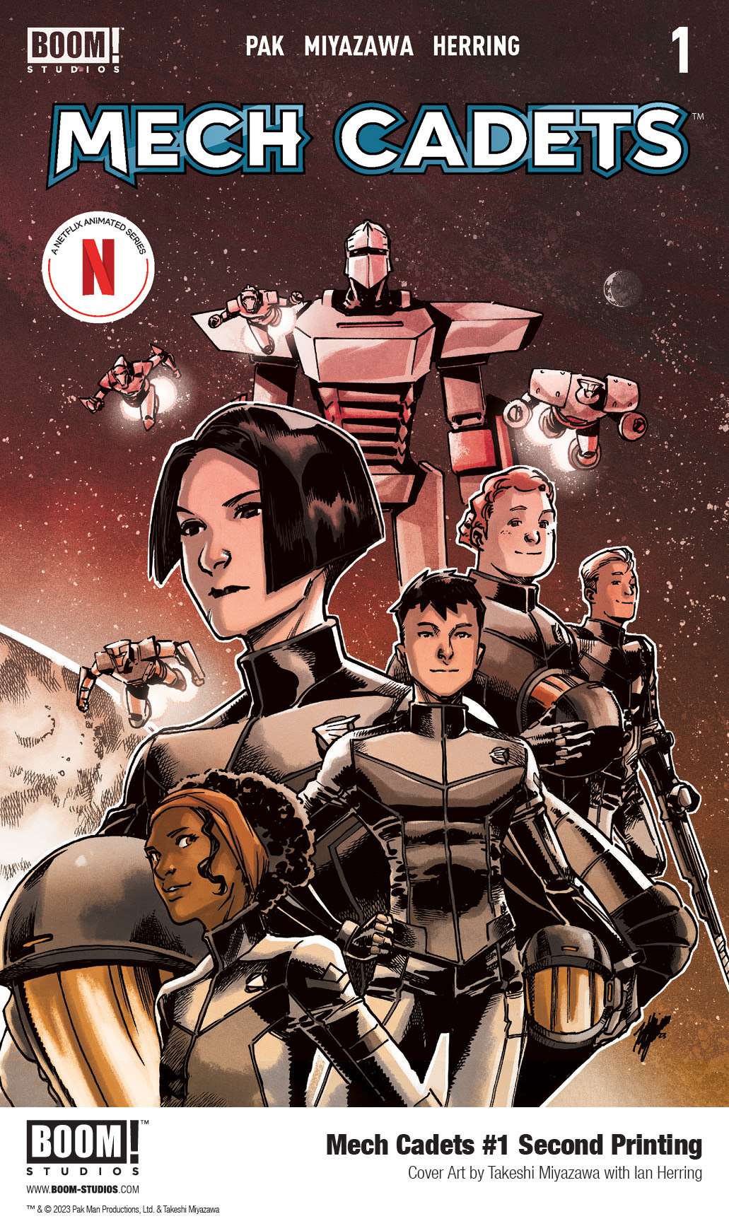 Mech Cadets #1 sells out and gets a second printing - Graphic Policy
