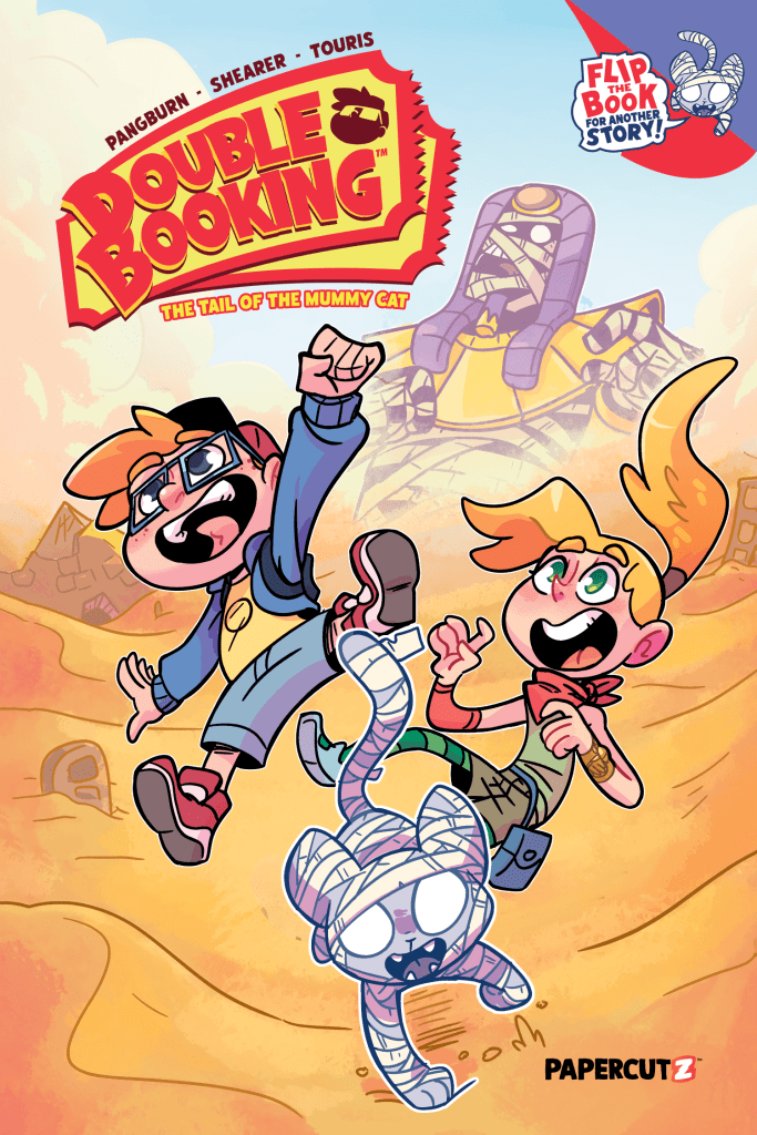 Papercutz announces the Double-Sided Flip Book Graphic Novel, Double ...