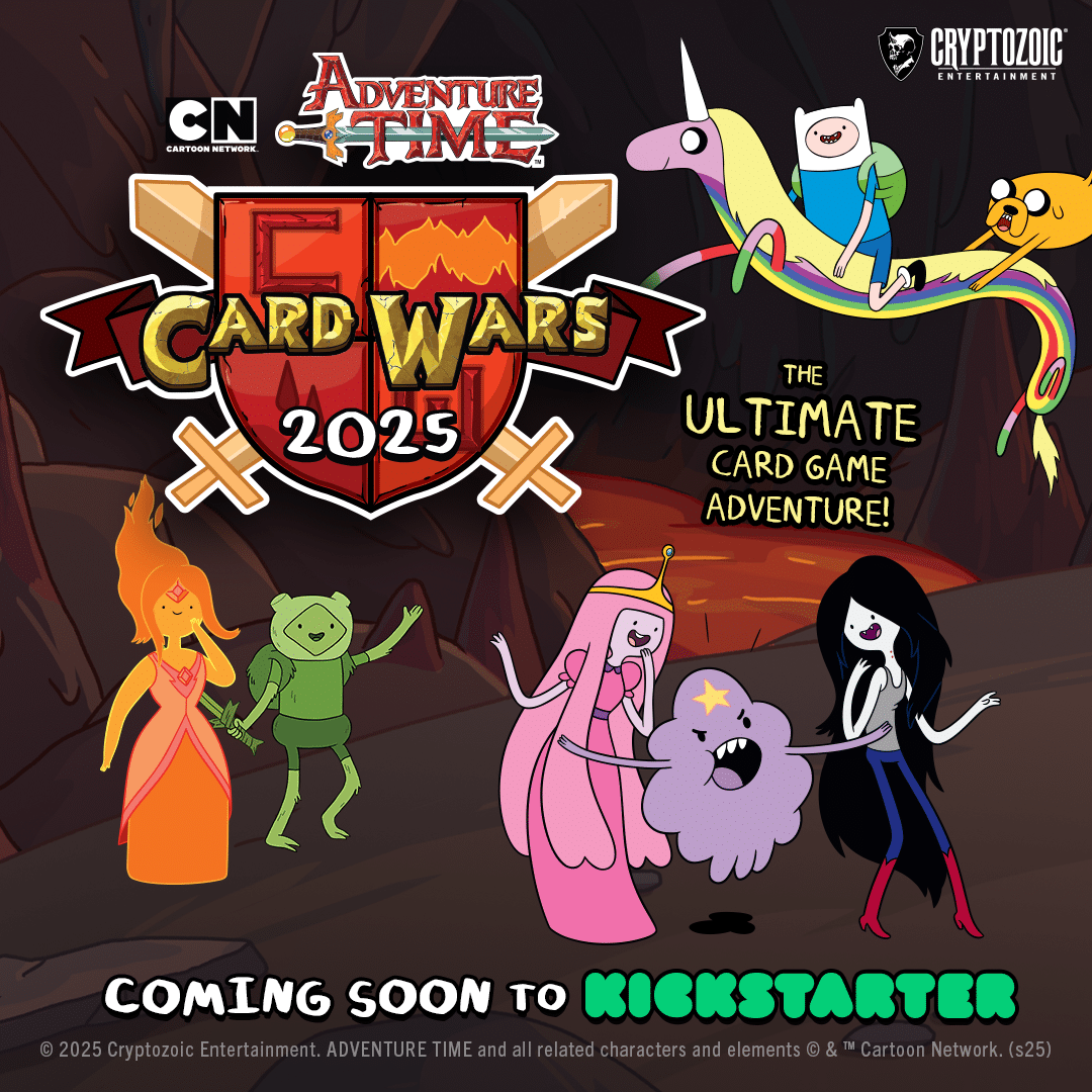 Adventure Time Card Wars 2025… Coming to Kickstarter from Cryptozoic ...
