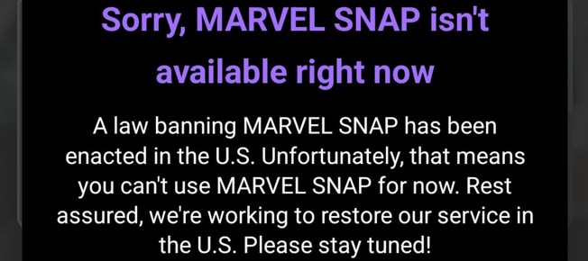 Marvel Snap Impacted by ByteDance TikTok Ban - Graphic Policy