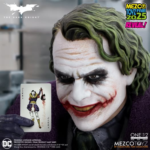 Mezco Toyz reveals a One:12 Collective The Dark Knight Joker - Graphic ...