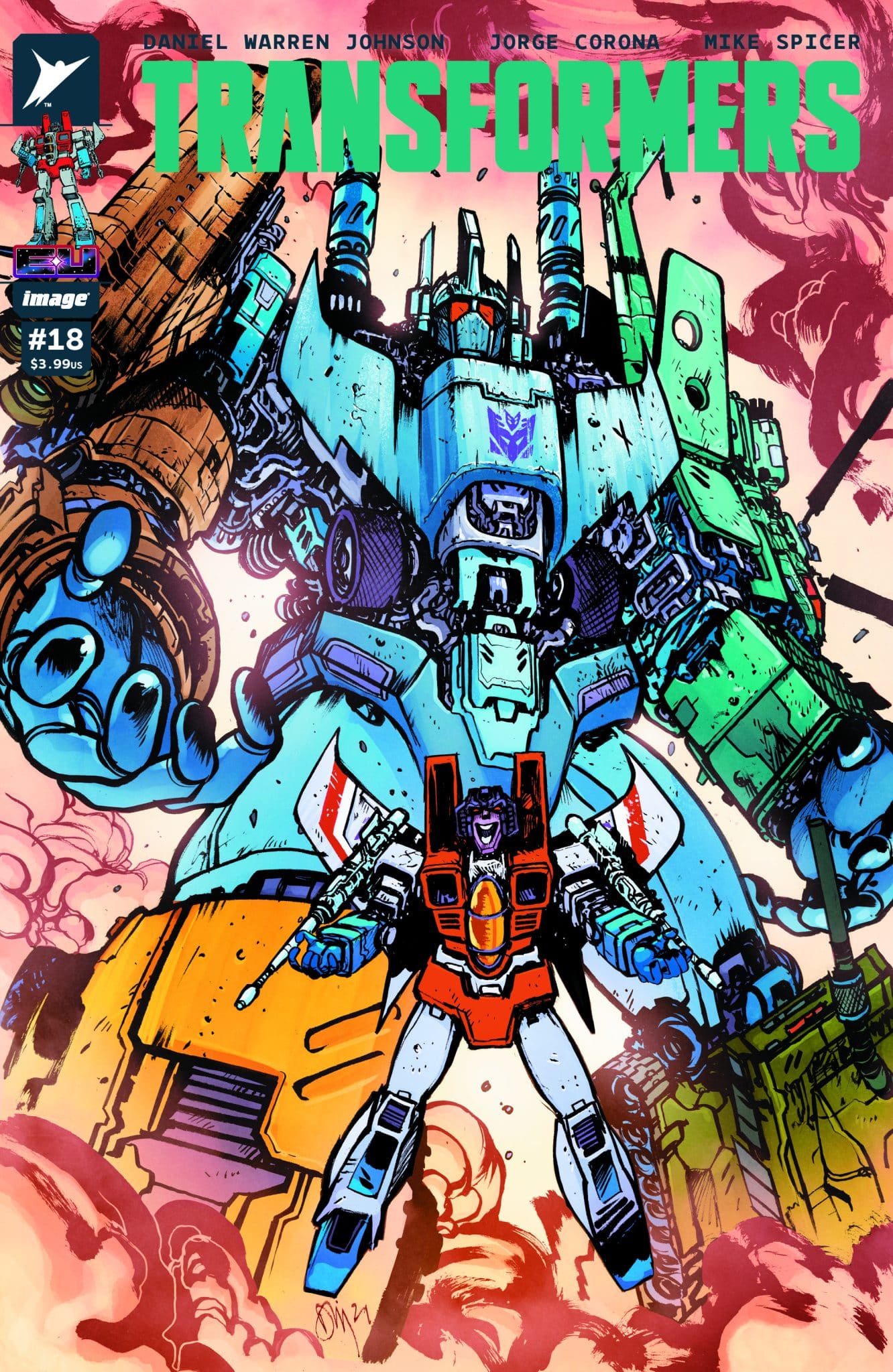 Get a first look at the epic third arc finale for Transformers ...