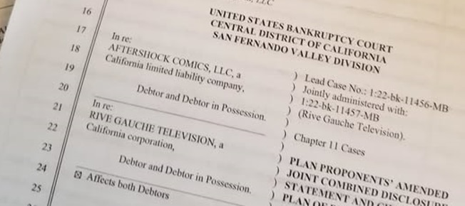 AfterShock and Rive Gauche reveal their Chapter 11 Plan of ...