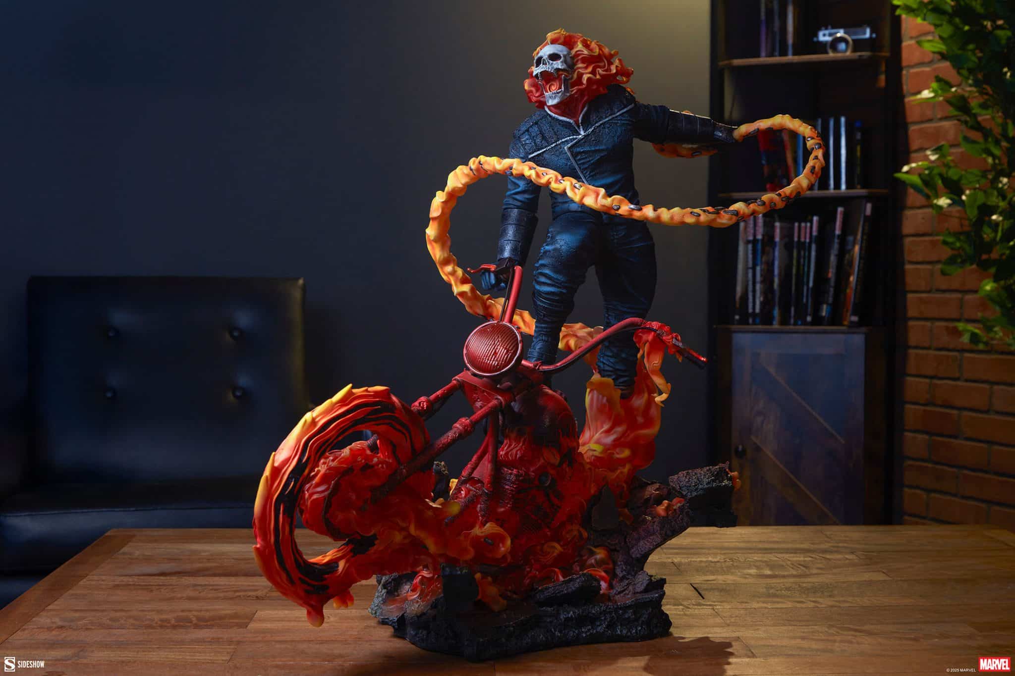 Marvel and Sideshow team for a Classic Ghost Rider Statue - Graphic Policy