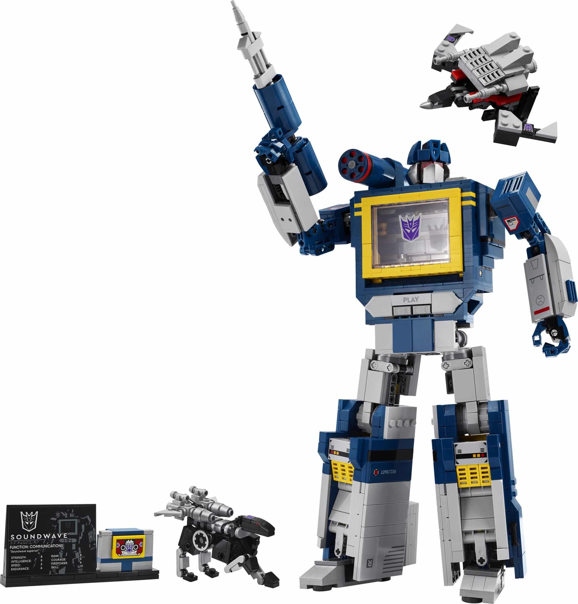 The Decepticons come to LEGO with a new Transformers Soundwave Set with ...
